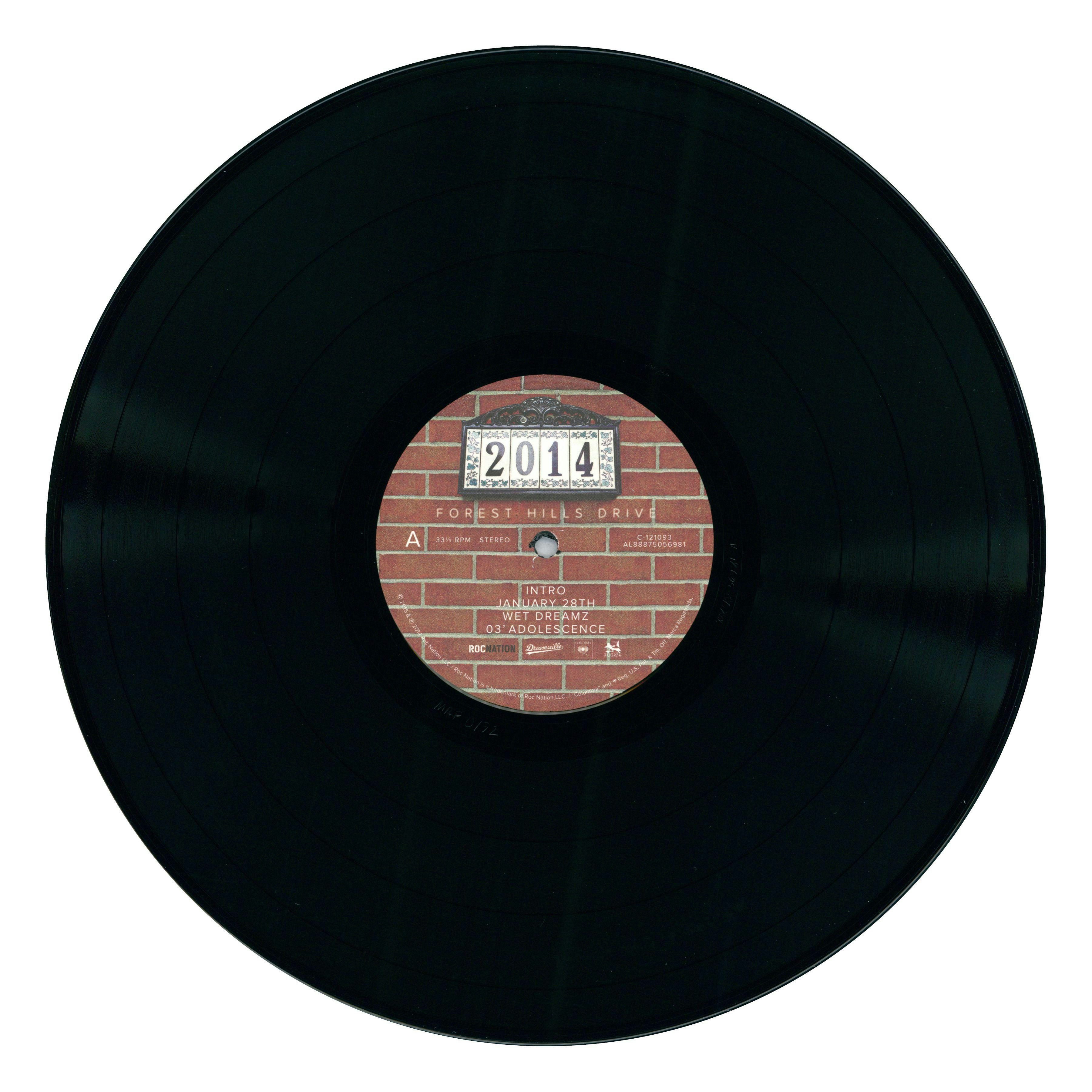 J. Cole 2014 FOREST HILLS DRIVE Vinyl Record