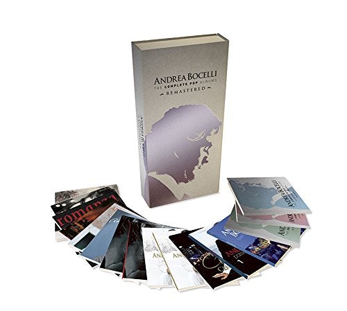 Andrea Bocelli COMPLETE POP ALBUMS CD BOX SET