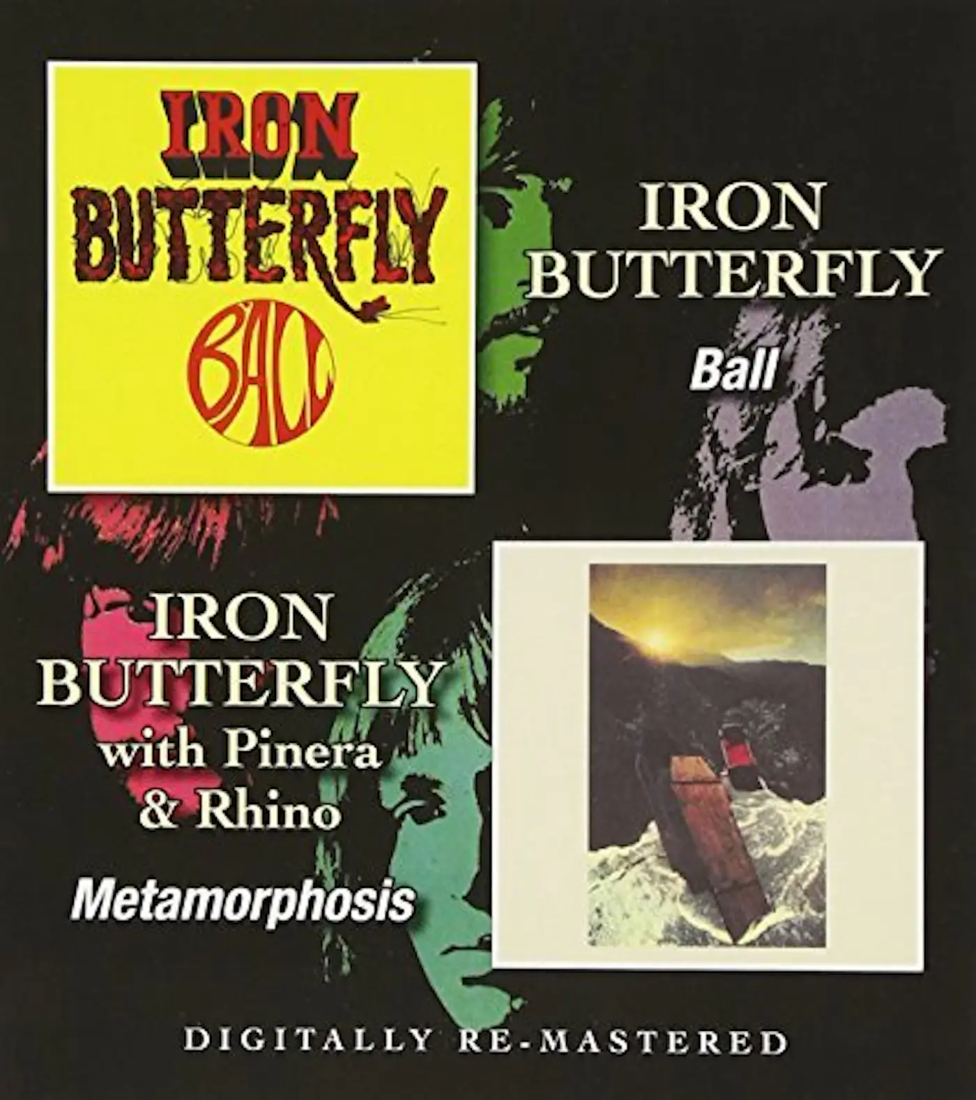 Iron Butterfly BALL / METAMORPHOSIS CD