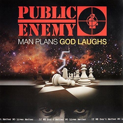 Public Enemy MAN PLANS GOD LAUGHS Vinyl Record