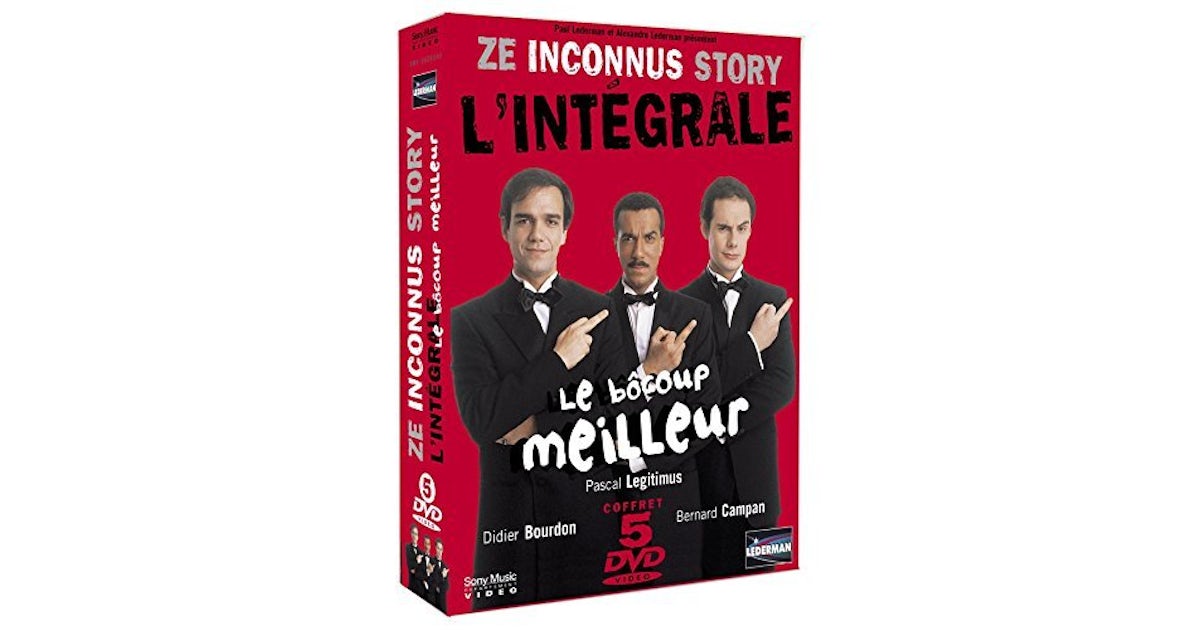 Les Inconnus ZE INCONNUS STORY DVD Les Inconnus ZE INCONNUS STORY DVD