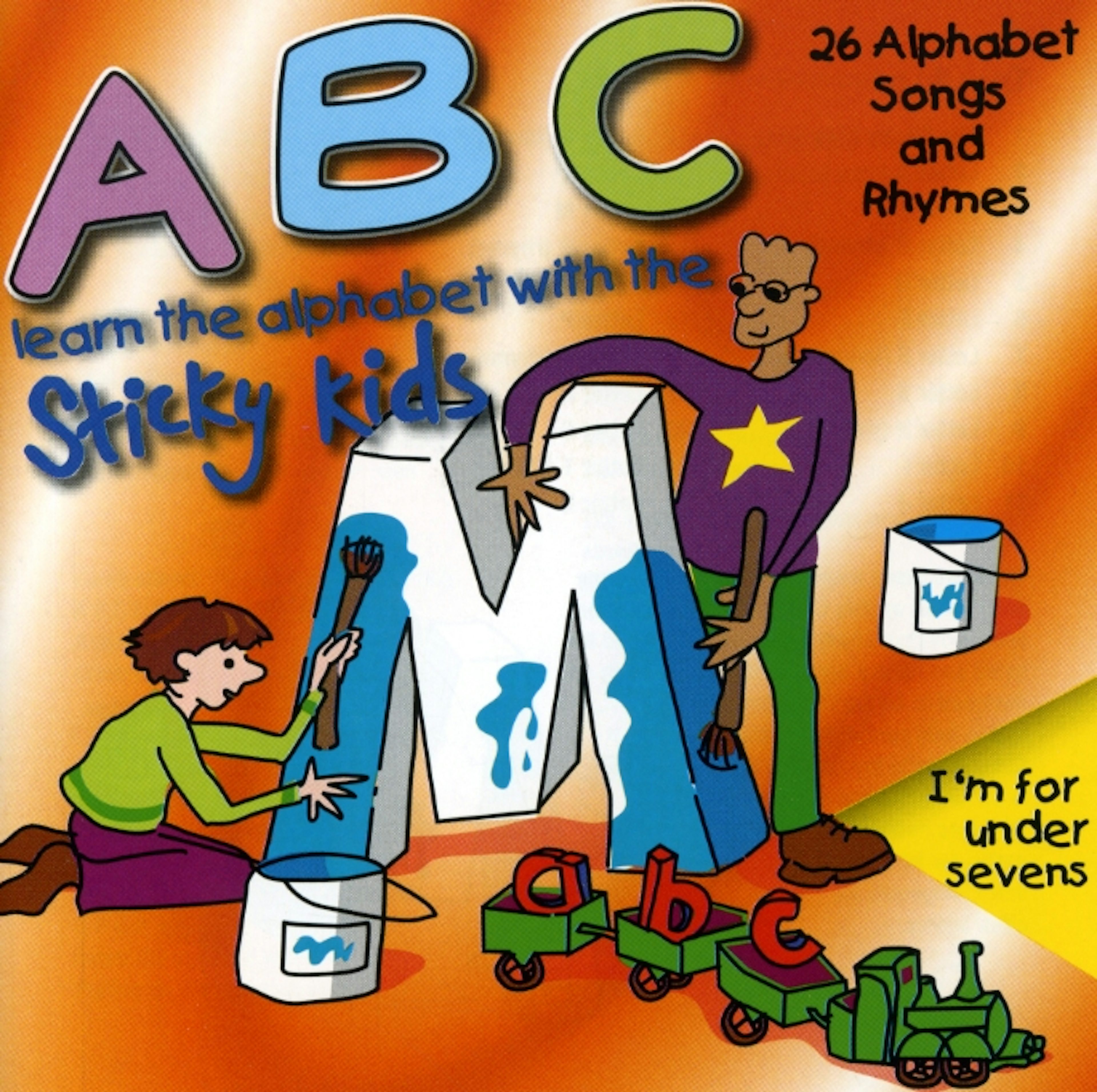 A-B-C-LEARN THE ALPHABET WITH THE STICKY KIDS CD