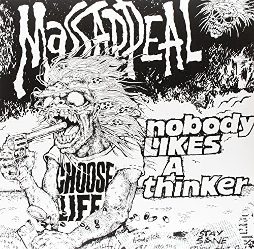 Massappeal NOBODY LIKES A THINKER (GREEN VOMIT COLORED VINYL) Vinyl Record
