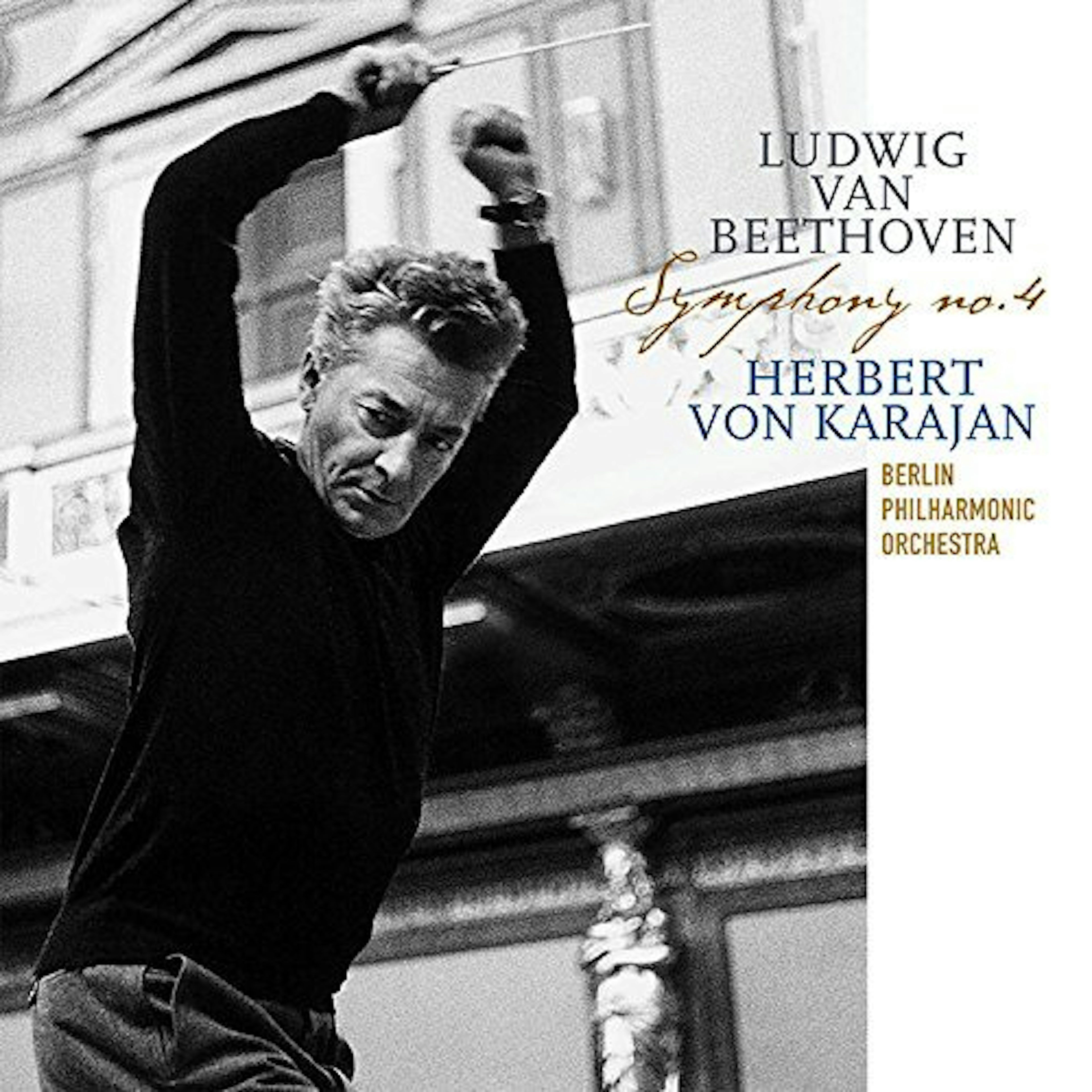 Herbert von Karajan BEETHOVEN: SYMPHONY 4 Vinyl Record