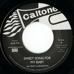 Phil Pratt & Ken Boothe SWEET SONG FOR MY BABY / WHAT KIND OF MAN Vinyl ...