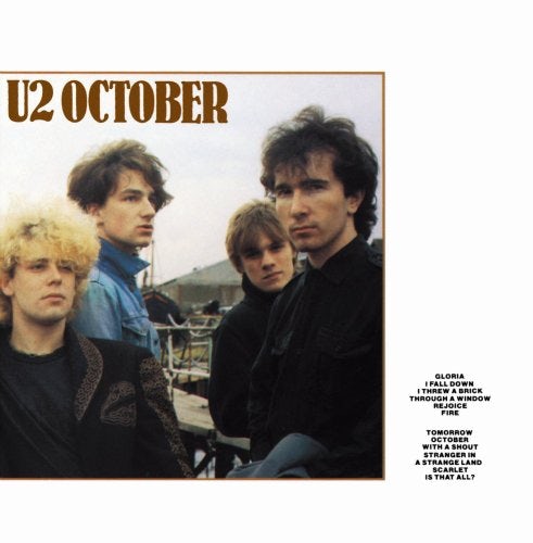U2 OCTOBER Vinyl Record