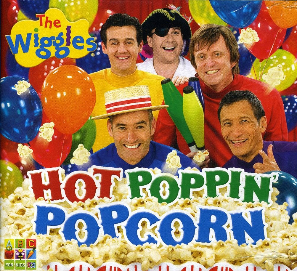The Wiggles HOT POPPIN POPCORN CD