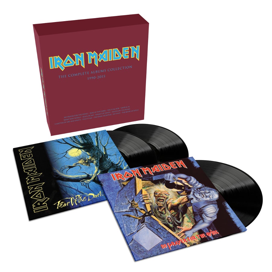 Iron Maiden COMPLETE ALBUMS COLLECTION 1990 - 2015 Vinyl Record