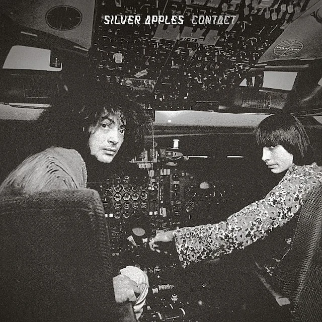 Silver Apples CONTACT (SILVER AND BLACK VINYL/GATEFOLD) Vinyl Record