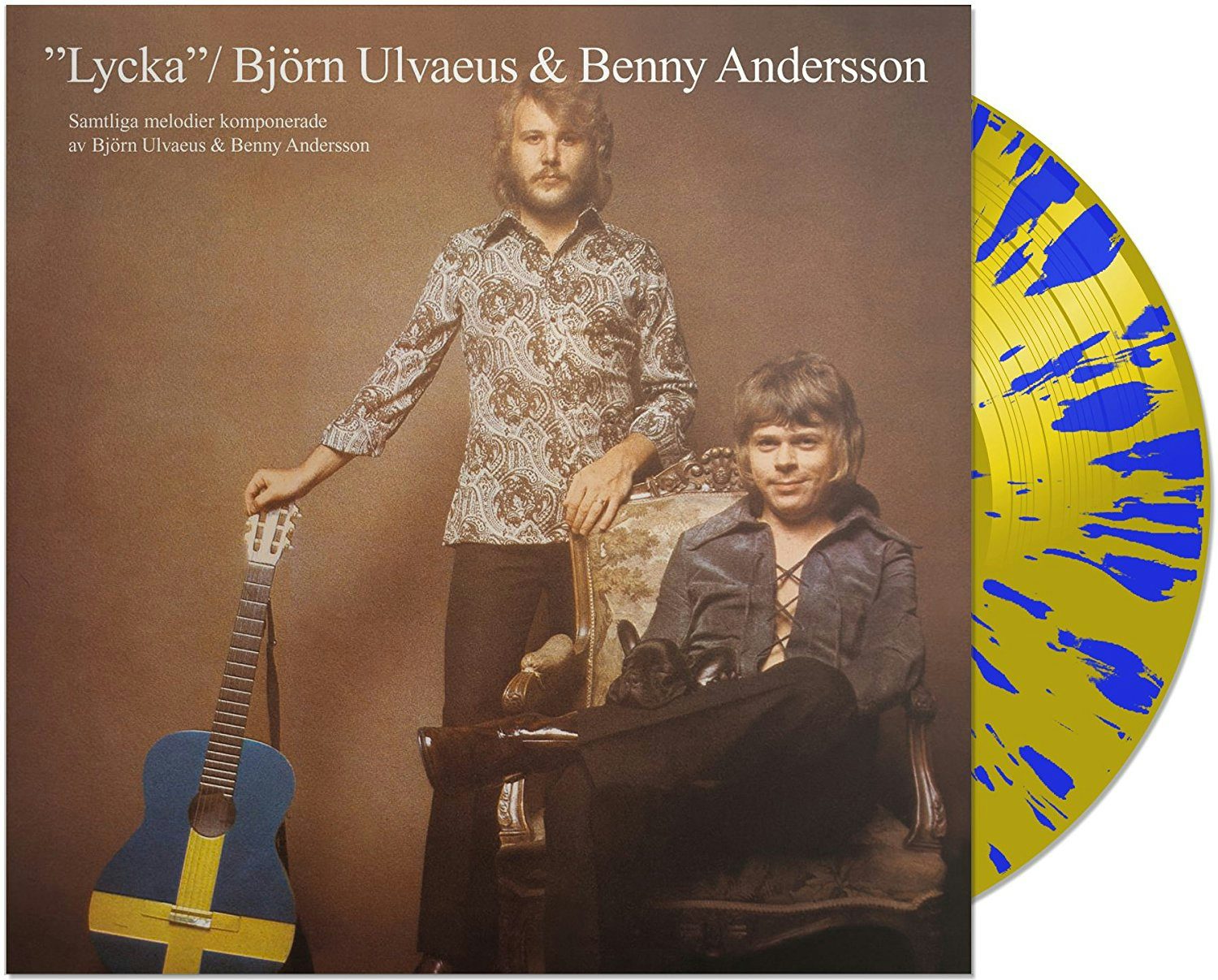 Benny Andersson, Björn Ulvaeus LYCKA (BLUE & YELLOW VINYL) Vinyl Record