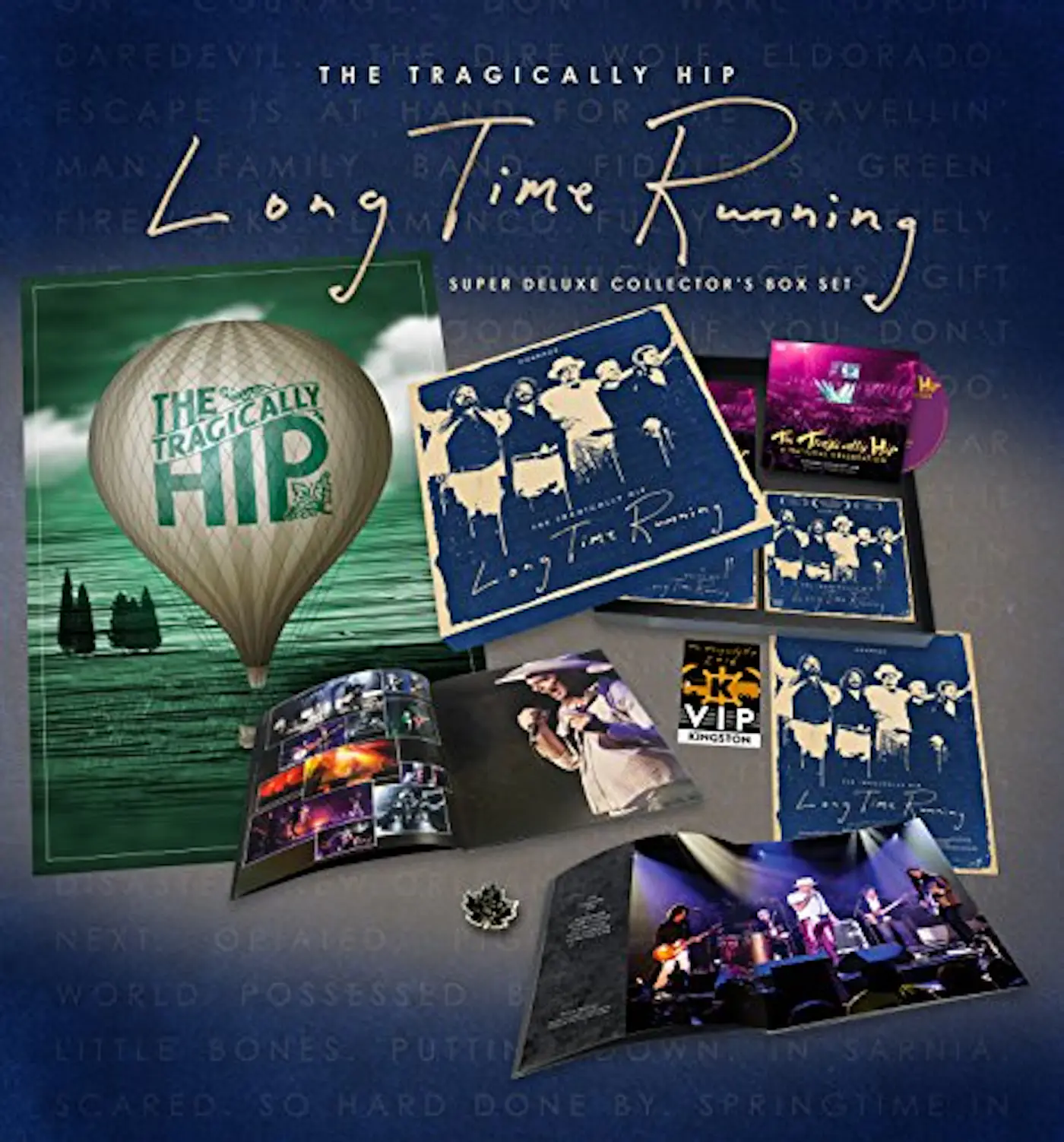 The Tragically Hip LONG TIME RUNNING Blu-ray