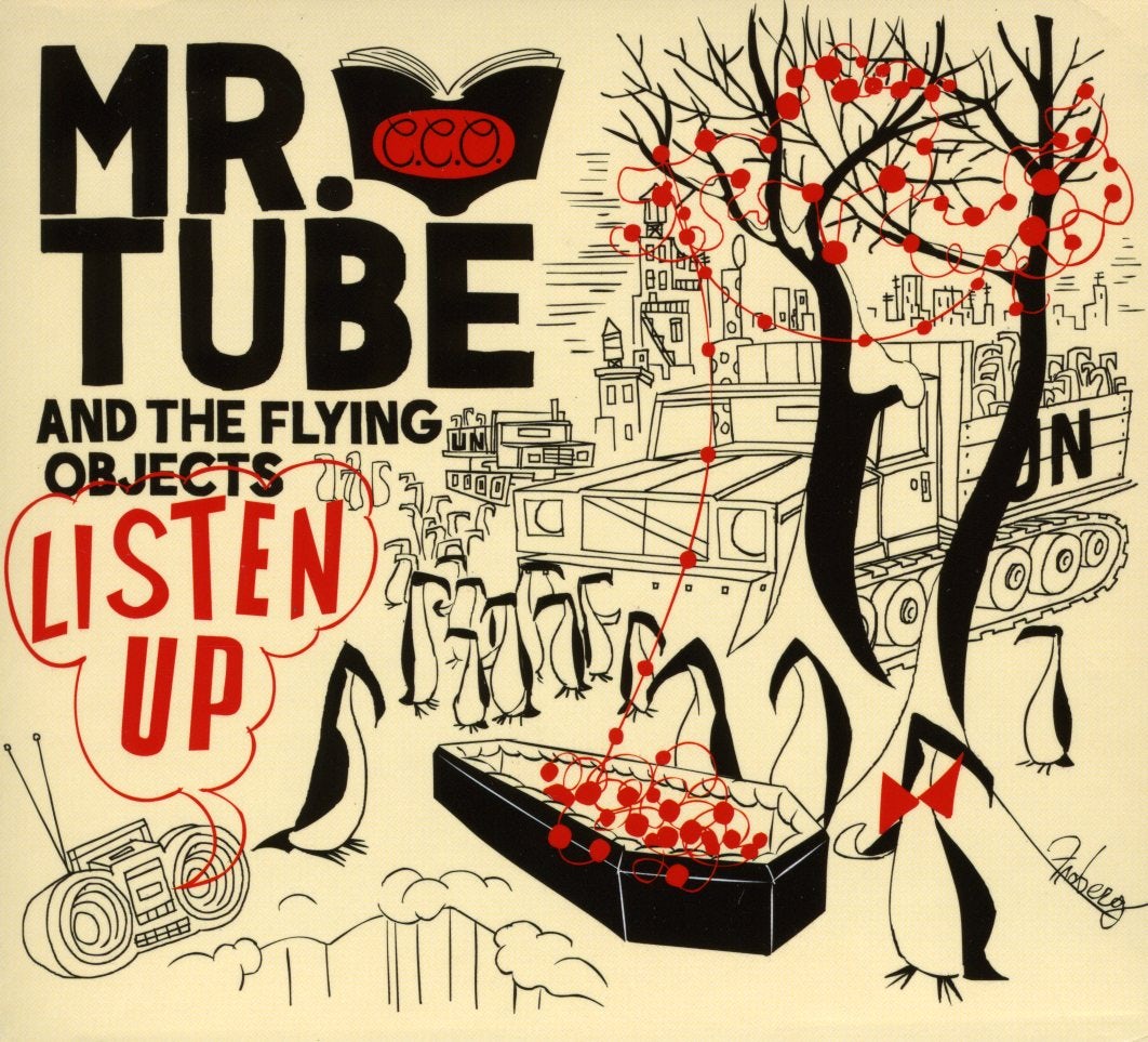 Mr. Tube and the Flying Objects LISTEN UP CD