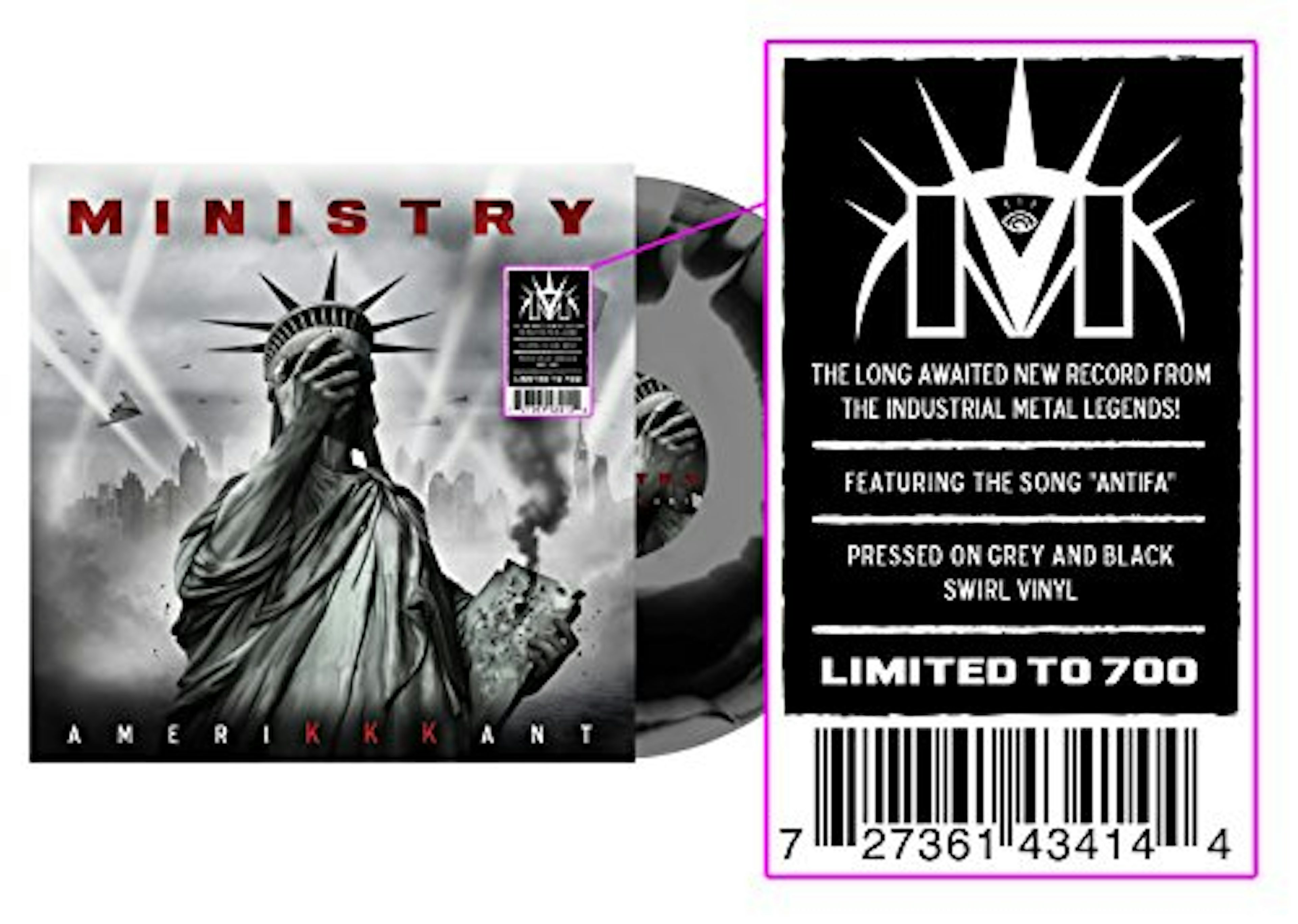 Ministry AMERIKKKANT Vinyl Record