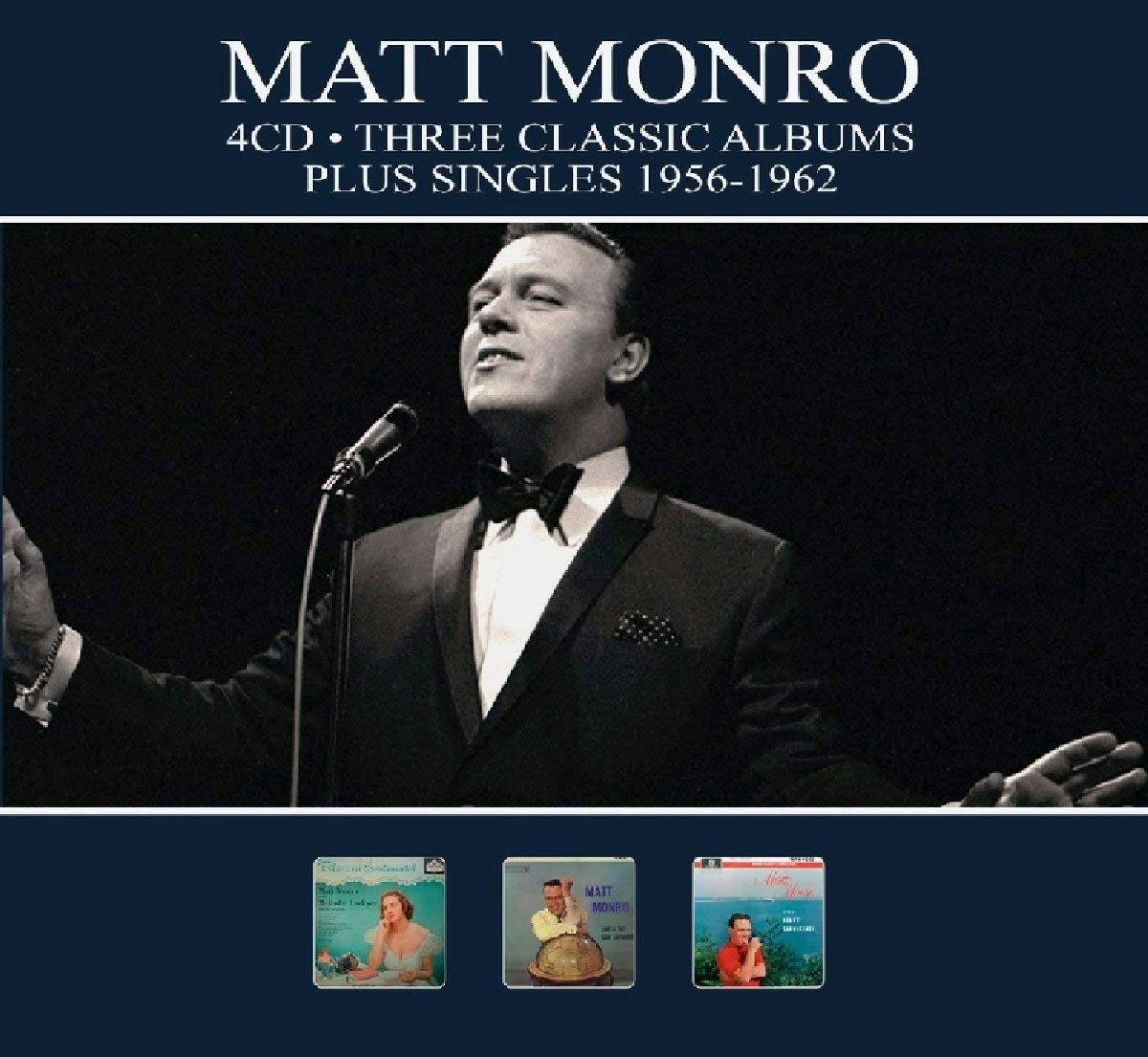 Matt Monro 3 CLASSIC ALBUMS PLUS SINGLES 1956-1962 CD