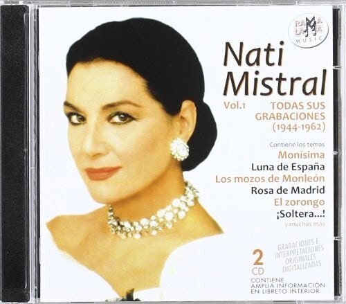 Nati Mistral TODAS SUS GRABACIONES 1944-1962 VOL 1 CD