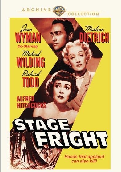 Stage Fright (1950) DVD