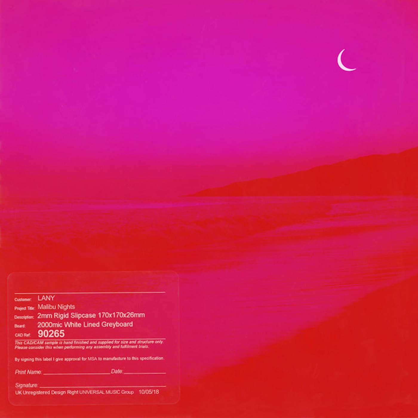 LANY Malibu Nights Vinyl Record