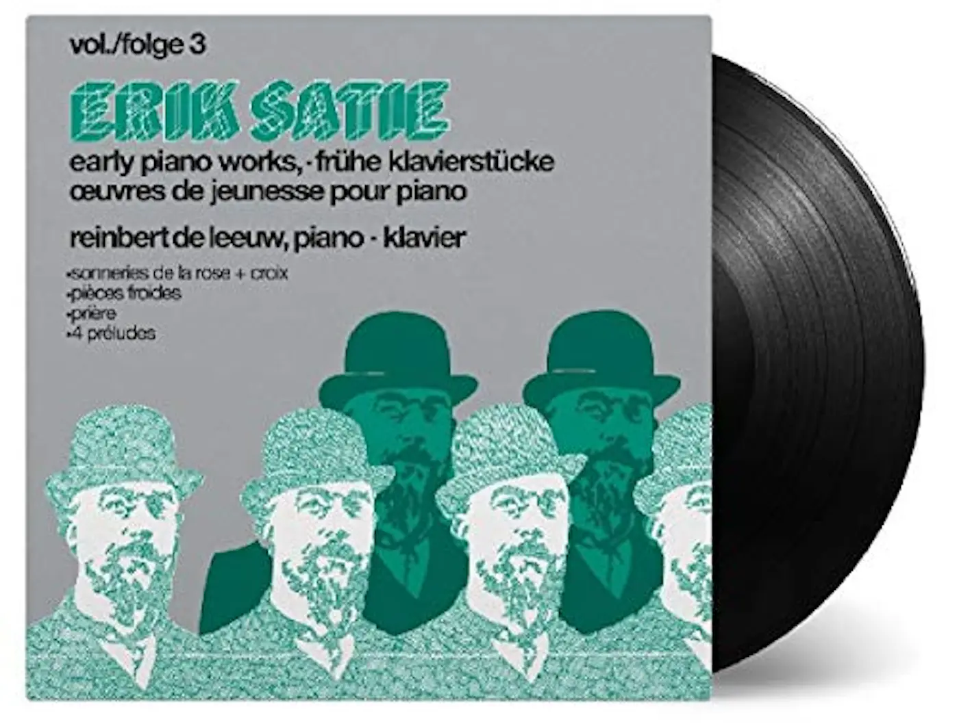 Erik Satie SATIE: EARLY PIANOWORKS VOL 3 Vinyl Record
