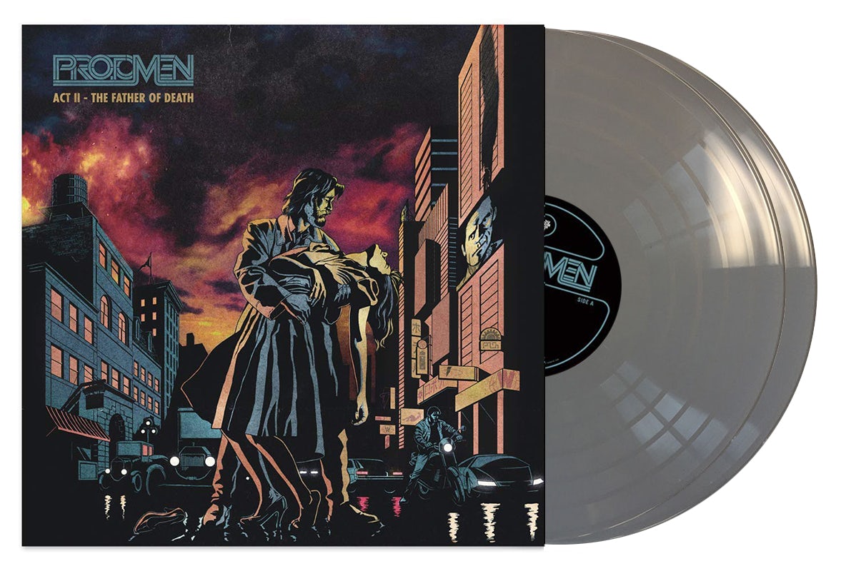 The Protomen ACT II: THE FATHER OF DEATH (METALLIC SILVER) Vinyl Record