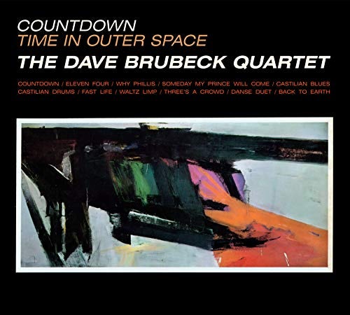 The Dave Brubeck Quartet COUNTDOWN TIME IN OUTER SPACE CD