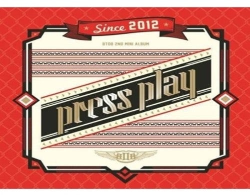 BTOB 2ND MINI ALBUM: PRESS PLAY CD