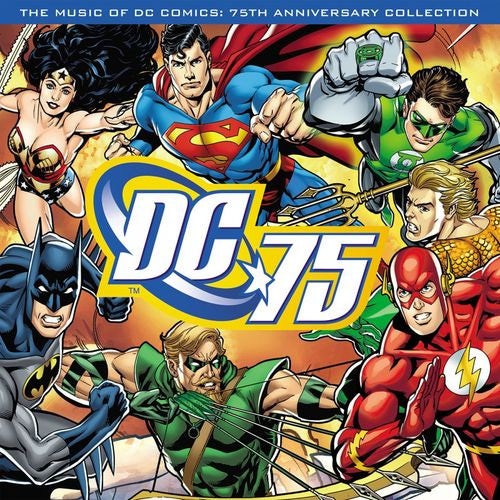 Various Artists MUSIC OF DC COMICS (75TH ANNIVERSARY/180G/RED VINYL ...