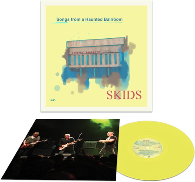 Skids SONGS FROM THE HAUNTED (YELLOW & BLUE VINYL Vinyl Record