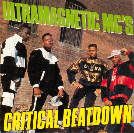 Ultramagnetic MC's CRITICAL BEATDOWN Vinyl Record
