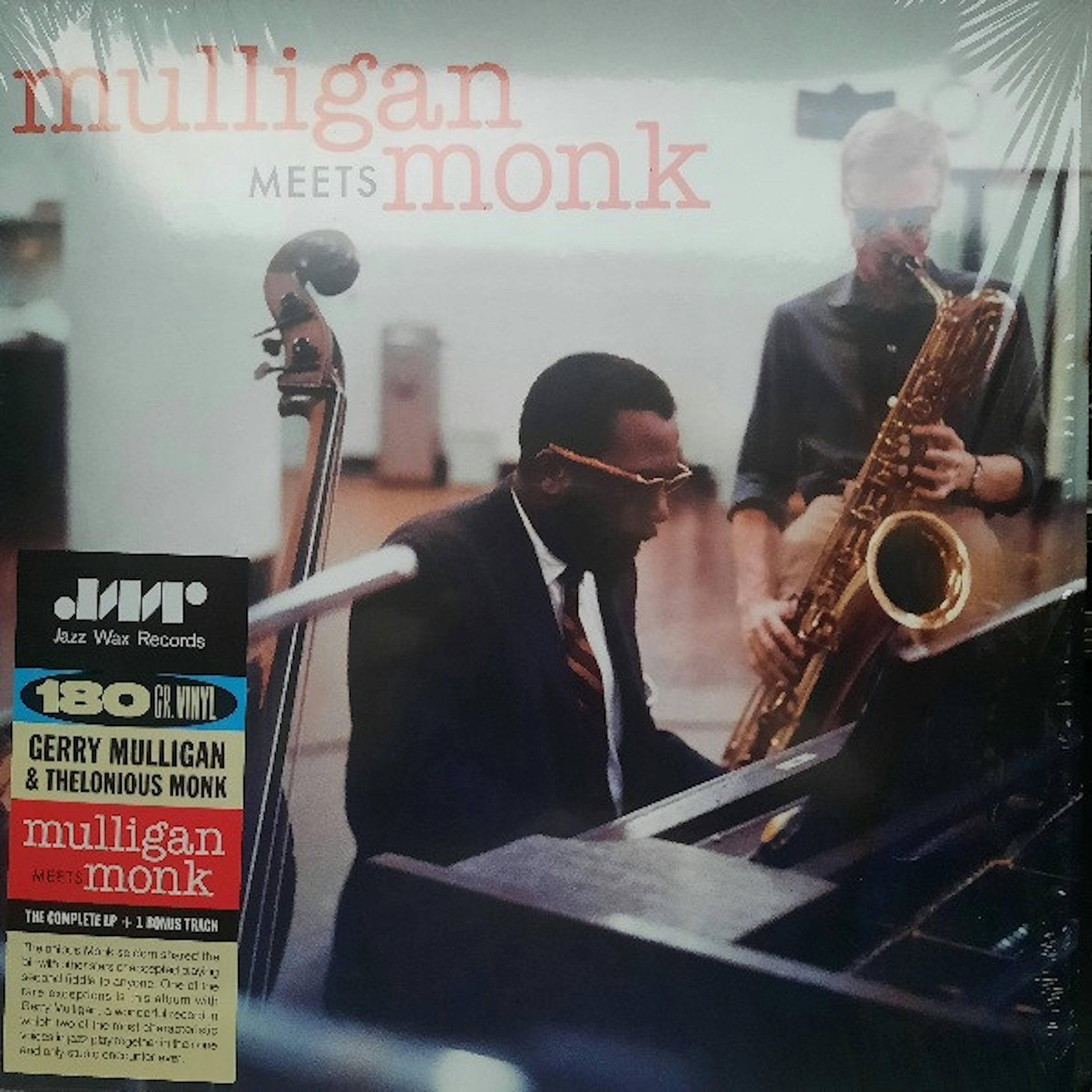 Gerry Mulligan / Thelonious Monk GERRY MULLIGAN MEETS MONK Vinyl Record