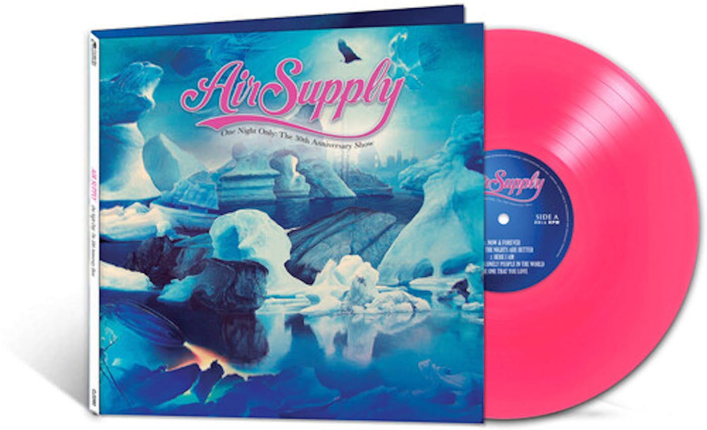 Air Supply ONE NIGHT ONLY - THE 30TH ANNIVERSARY SHOW Vinyl Record