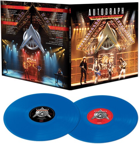 Autograph TURN UP THE RADIO - THE ANTHOLOGY (BLUE VINYL) Vinyl Record