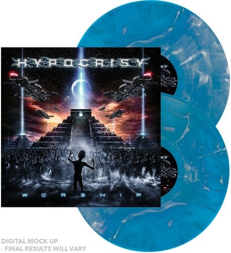 Hypocrisy Worship (Blue & White Marble) Vinyl Record