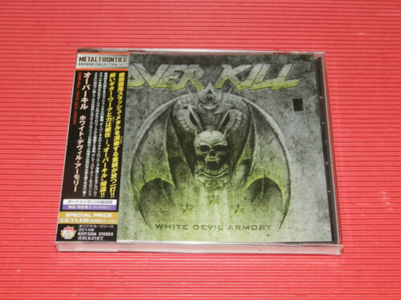 Overkill WHITE DEVIL ARMORY CD