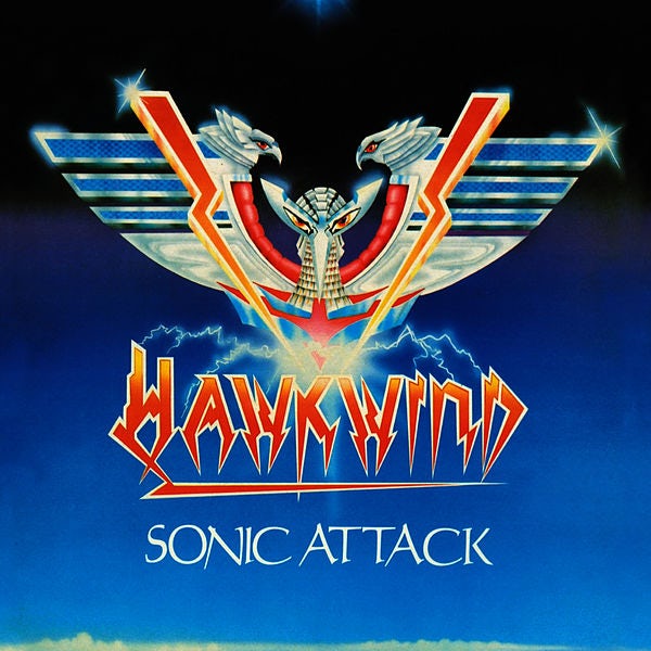 Hawkwind SONIC ATTACK (40TH ANNIVERSARY/BLUE VINYL/7 INCH) Vinyl Record