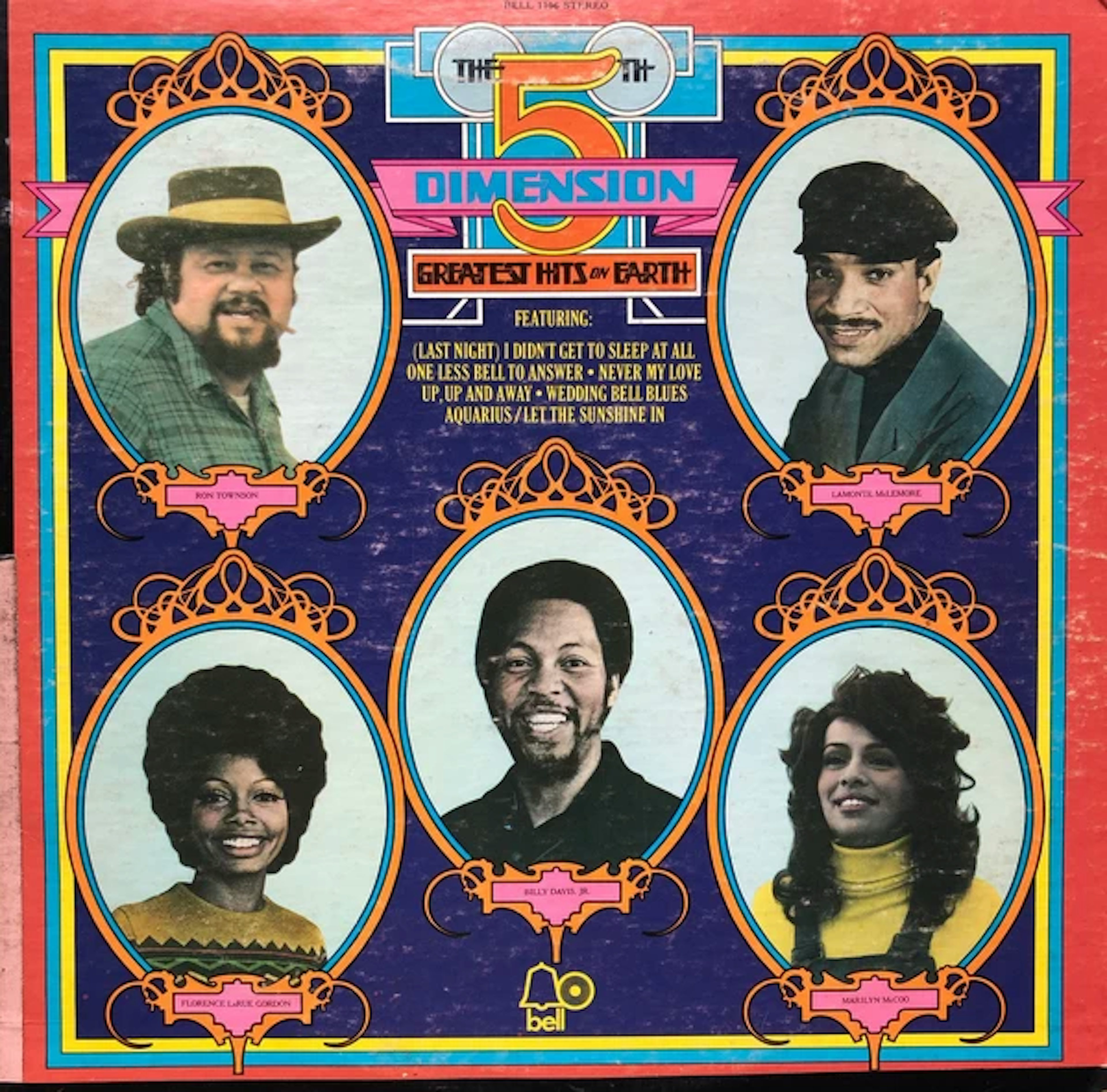 The 5th Dimension GREATEST HITS ON EARTH Vinyl Record