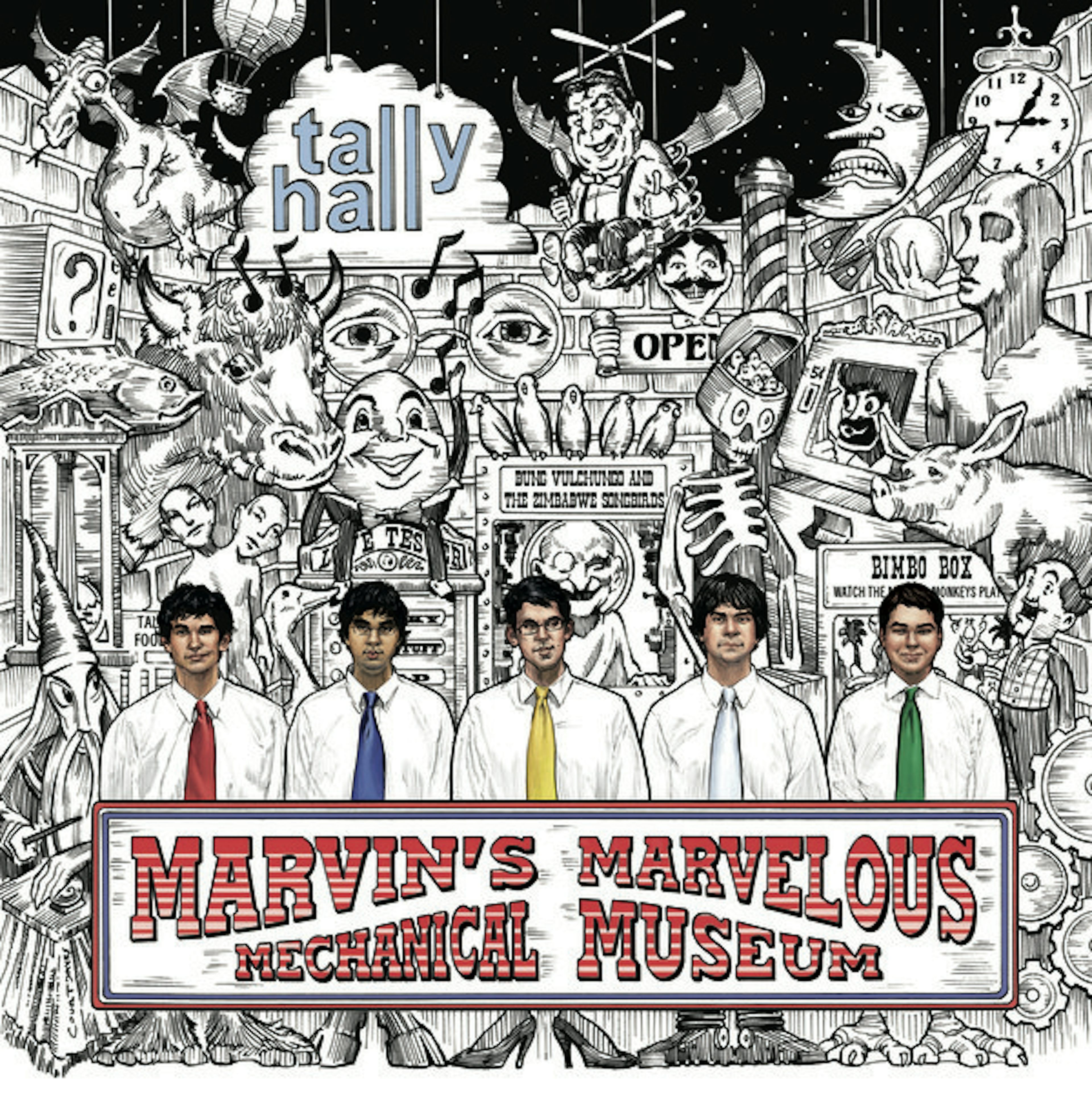 Tally Hall Marvin's Marvelous Mechanical Museum Vinyl Record