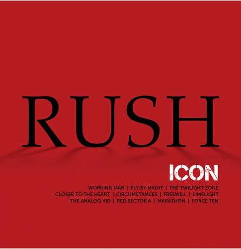 Rush Icon (Clear) Vinyl Record