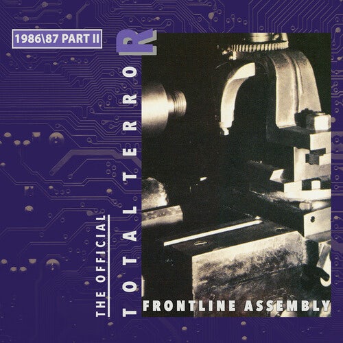 Front Line Assembly TOTAL TERROR PART II 1986/87 - PURPLE MARBLE Vinyl ...