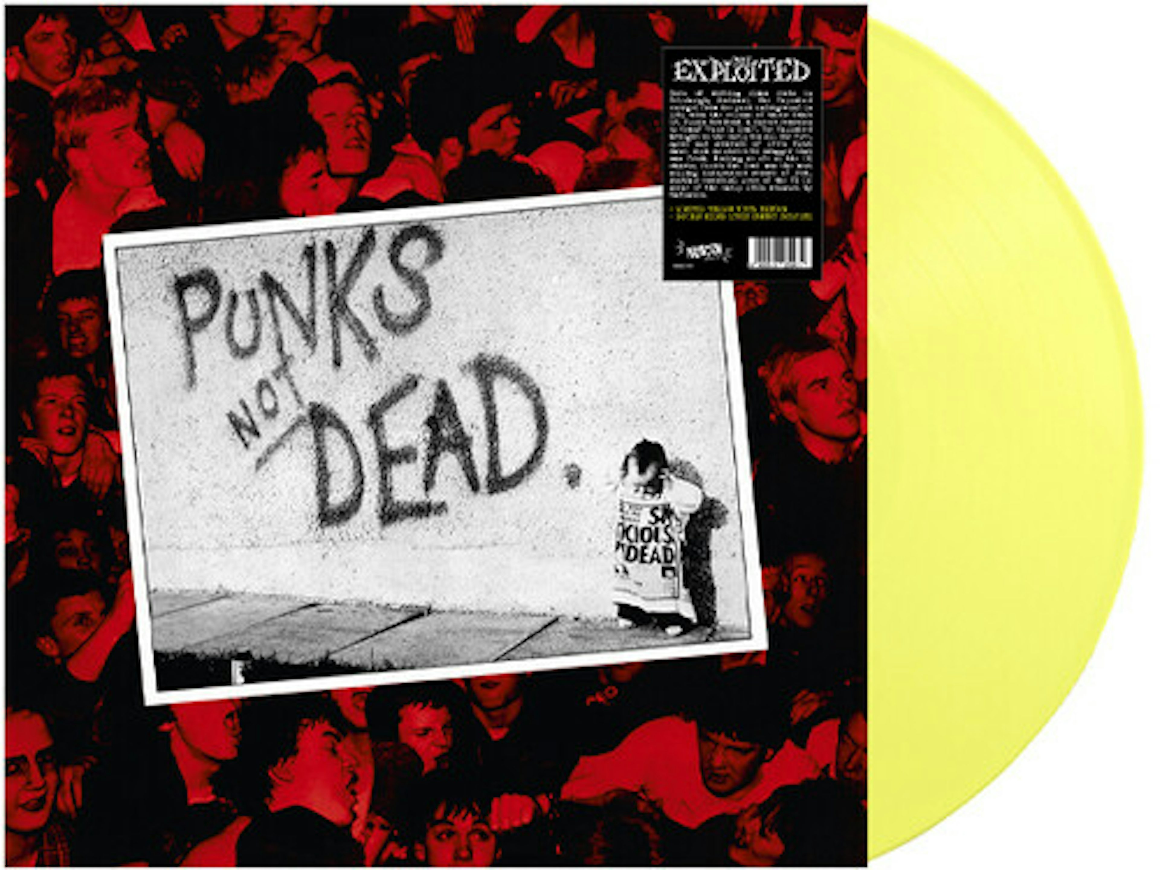The Exploited Punks Not Dead Vinyl Record