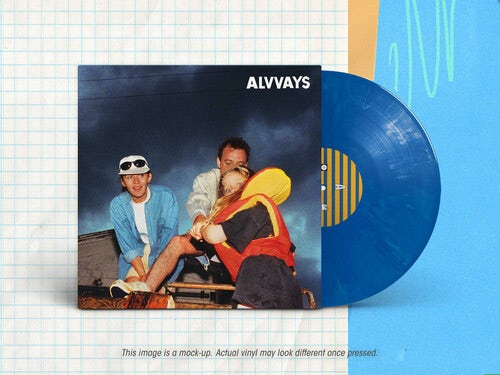 Alvvays Blue Rev Marbled Blue Vinyl Record