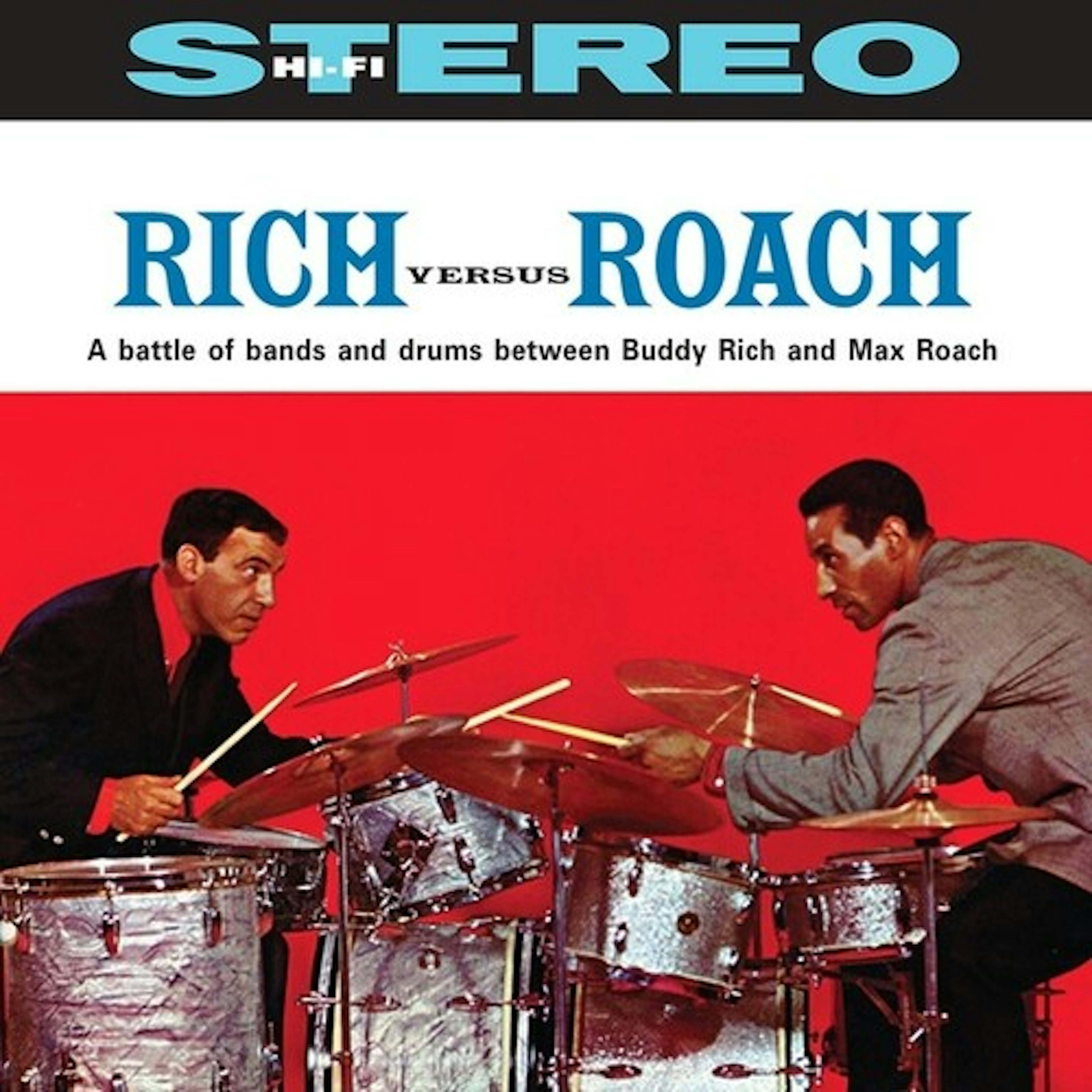 Buddy Rich / Max Roach Rich Versus Roach Vinyl Record