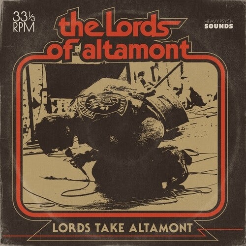 The Lords of Altamont TAKE ALTAMONT Vinyl Record