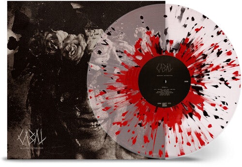 CABAL MAGNO INTERITUS - CRYSTAL CLEAR & RED BLACK Vinyl Record