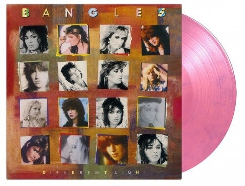 The Bangles Different Light (Pink & Purple Marble) Vinyl Record