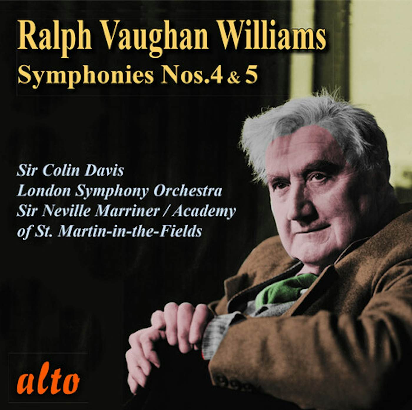 Sir Colin Davis VAUGHAN WILLIAM: SYMPHONIES NOS. 4 & 5 CD