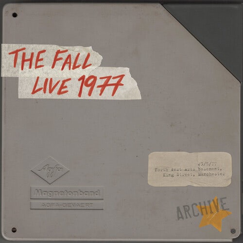 The Fall LIVE 1977 Vinyl Record
