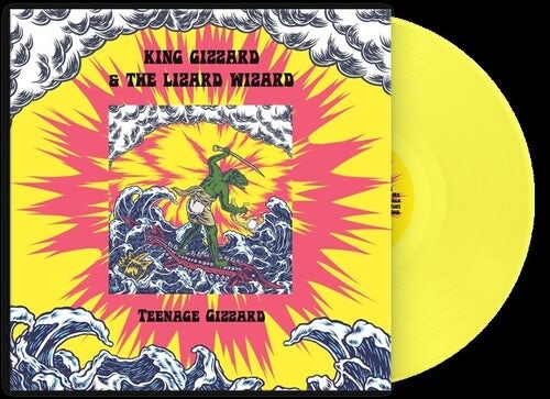 King Gizzard & The Lizard Wizard Teenage Gizzard - Neon Yellow Vinyl Record