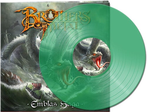 Brothers of Metal Emblas Saga Green Vinyl Record
