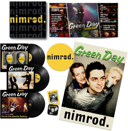 Green Day NIMROD (25TH ANNIVERSARY EDITION) Vinyl Record
