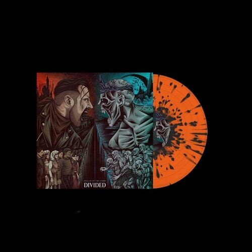 Villain of the Story DIVIDED - ORANGE/BLUE SPLATTER Vinyl Record